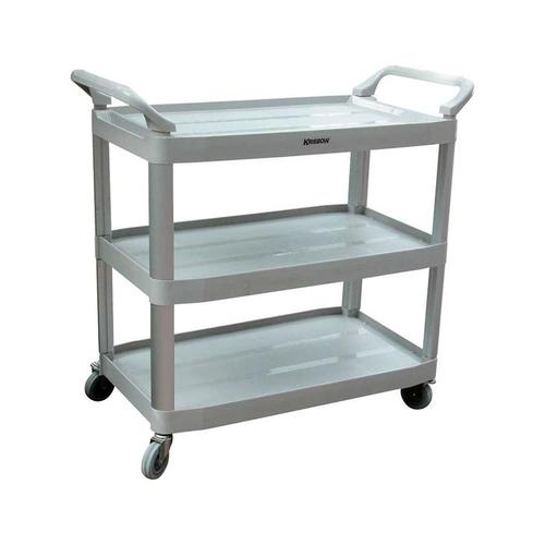 Jual Trolley Troli Pengantar makanan hotel Resto 3 step no bucket ...