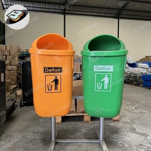 Jual Dustbin Tempat Sampah Plastik Deret 2 Set 50 Liter DALTON LXD50T1 ...
