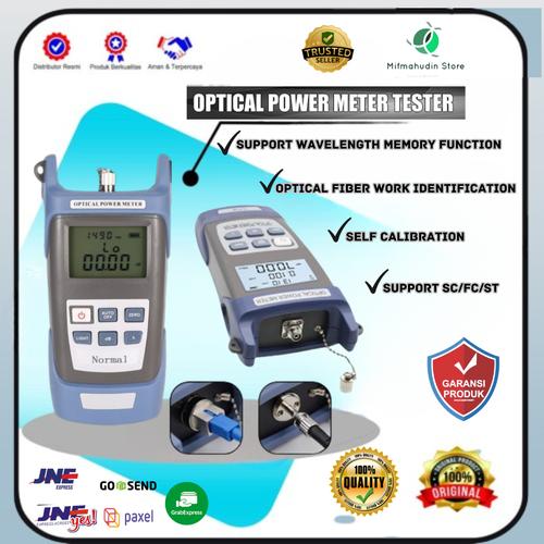 Jual Optical Power Meter Cable Tester Kabel Fiber Optic FTTH/ OPM ...