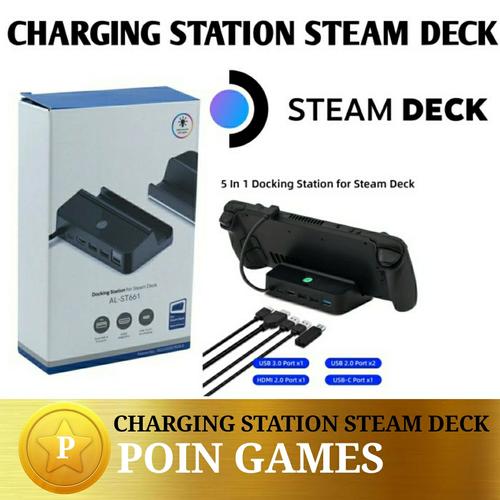 Jual Docking Station Steam Deck Steamdeck Charging Station - Jakarta ...