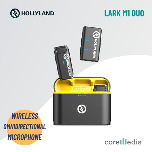 Promo Hollyland LARK M1 DUO 2-Person Wireless Microphone System (2.4 GHz) Cicil 0% 3x - Jakarta ...