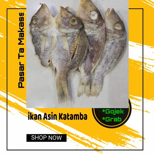 Jual ikan Asin Katamba ukuran Kecil - 250 gram - Kota Makassar - Pasar ...