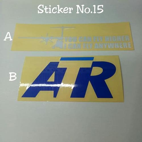 Jual STICKER JILID 4, ATR , BOEING, AIR CREW , JET FULL ONLY, LIVE TO ...