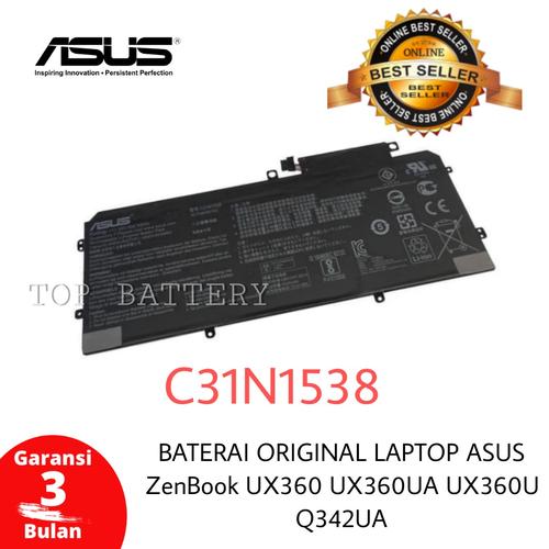 Jual BATERAI ORIGINAL LAPTOP ASUS ZenBook Flip UX360 UX360C UX360CA UX360CA - Jakarta Utara ...