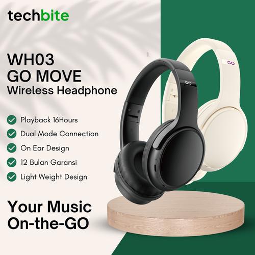 Jual Fantech Headphone Bluetooth Headset Wireless GO MOVE WH-03 - Beige - Jakarta Barat ...