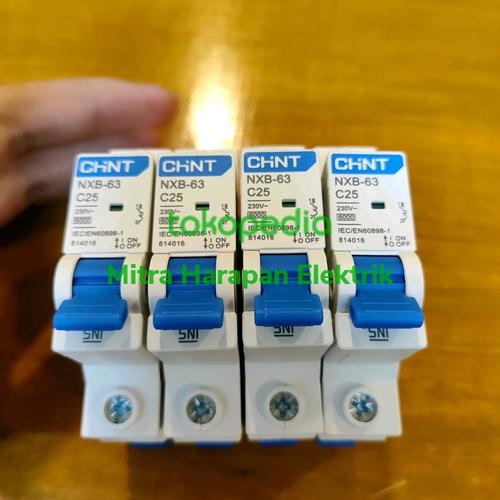 Jual MCB 1A 2A 4A 6A 10A 16A 20A 25A 32A 40A 50 63A 1PHASE 6KA CHINT ...