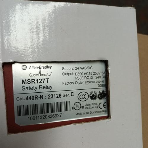 Jual MSR127T Allen Bradley Safety Relay - Jakarta Pusat - Amin electrik ...