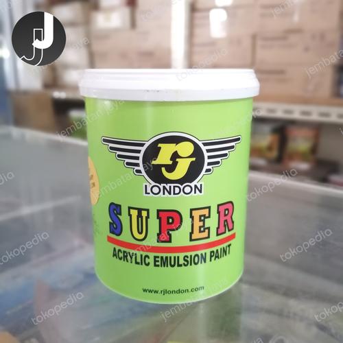 Jual Cat Tembok Dinding RJ London Super Acrylic Emulsion Paint 1Kg ...