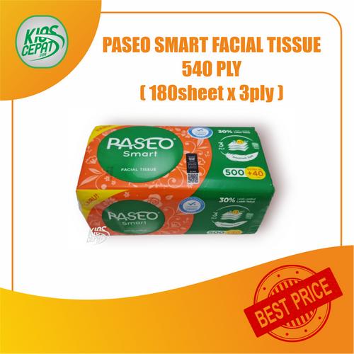 Jual Tissue PASEO SMART Facial 540Ply 3ply/sheet (Dahulu Paseo Smart ...