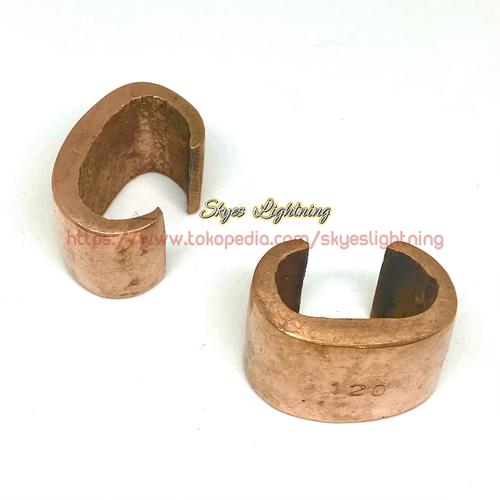 Jual C Clamp 120mm / Klem C Tembaga Asli 120mm / Klem Kabel BC ...