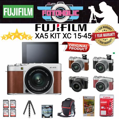 Jual FUJIFILM X-A5 KIT 15-45/FUJIFILM XA5 KIT 15-45/KAMERA FUJIFILM XA5 ...