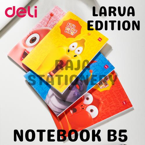 Promo Deli Notebook B5 Sewing Cover / Buku Tulis Deli B5 Motif Larva ...