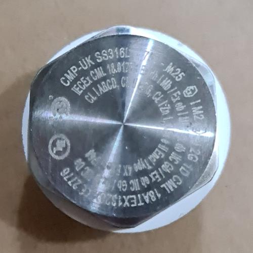 Jual Explosion Proof Plug SS316L CMP-UK 757 M25 Stainless Steel 316 Metric - Jakarta Pusat ...