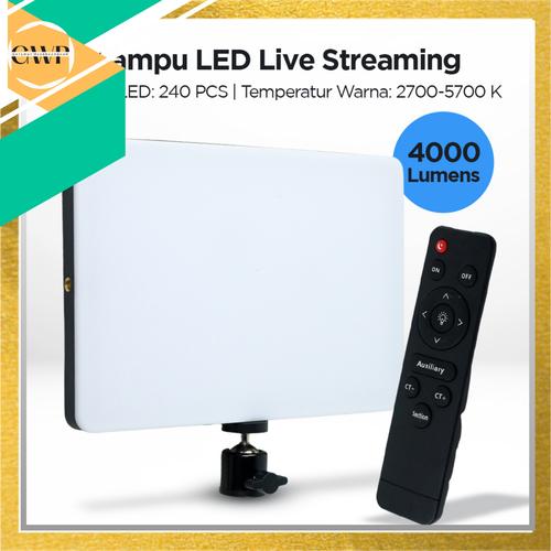 Jual Lampu LED Live Streaming Remote 24cm MM240 - Jakarta Selatan ...