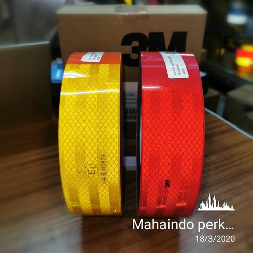 Jual Stiker reflektor 3M 983 /Sticker pemantul cahaya/Uji kir 1 roll ...