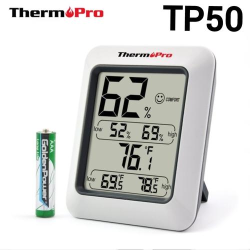 Jual THERMOPRO TP50 Hygrometer Thermometer Indoor Humidity Monitor ...