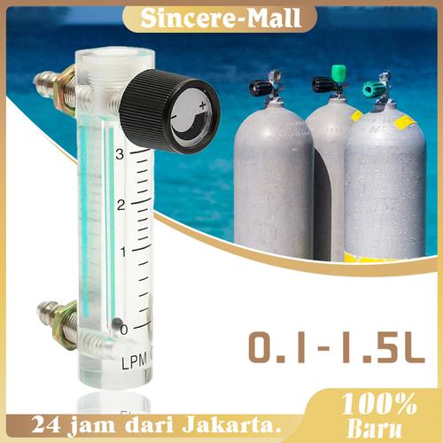 Jual Air Oxygen Flowmeter Flow Meter Control Valve Gas Air Flowmeter ...