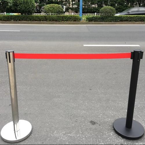 Jual Queue line tiang antrian stainless panjang pita 5m / tiang antrian ...