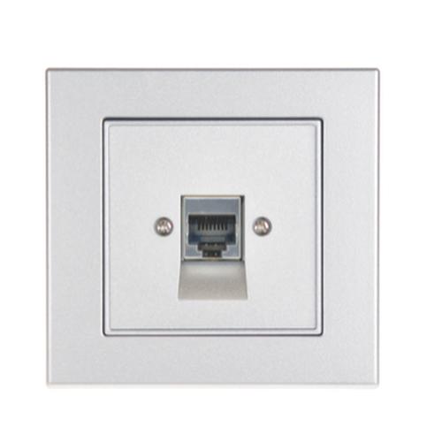 Jual Broco Plano Single Network Socket Outlet Cat.E5 E174 || LAN - Kab ...