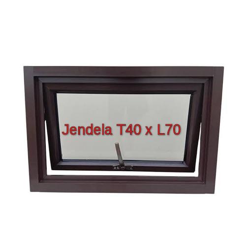 Jual Jendela Aluminium T 49 x L 72 Bouvenlight Casement Boven Jungkit ...