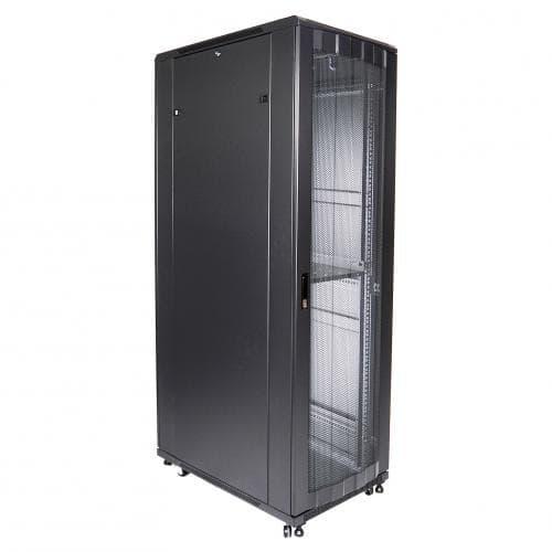 Jual Rackmount Cabinet 42U Closed Rack PERFORATED Double DOOR Depth ...