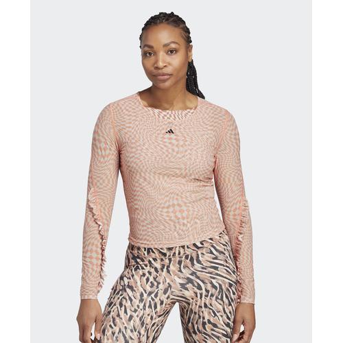 Jual ADIDAS PRINT CLASH LONG SLEEVE YOGA SHIRT HT7324 - Jakarta Barat ...