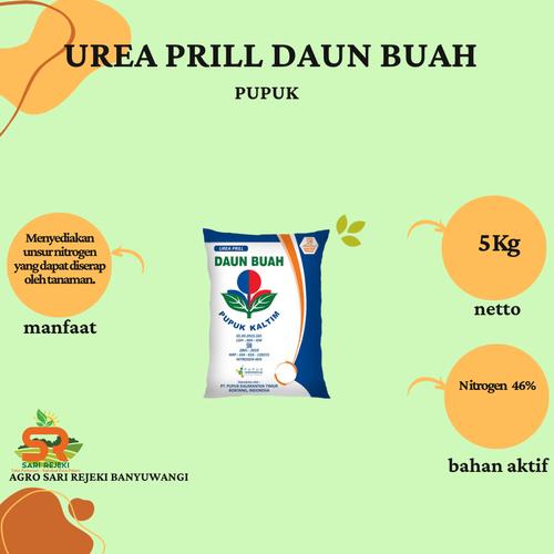 Jual PUPUK UREA PRILL 5KG DAUN BUAH PUPUK KALTIM - Kab. Banyuwangi ...