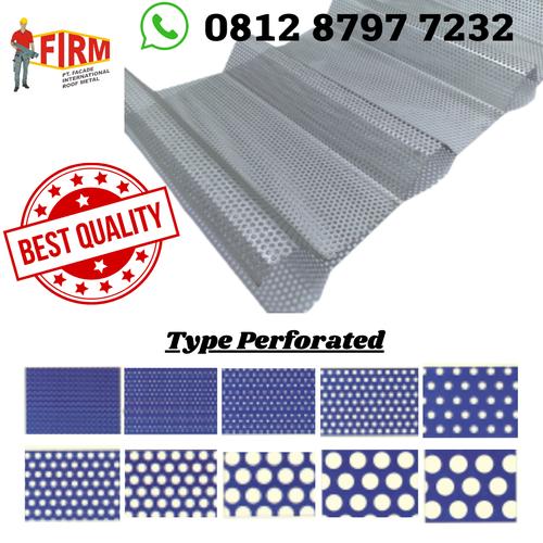 Jual Dinding Metal Berpori / Metal Cladding Perforated Diameter 3mm ...