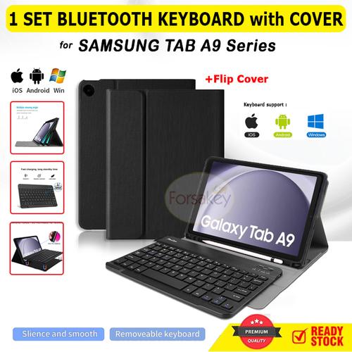 Jual Samsung Galaxy Tab A9 8.7 Plus 11 Inch 2023 Bluetooth Keyboard ...