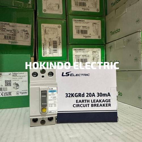 Jual RCCB / ELCB LS 32KGRd 2P 20A 30MA AC110/220V LS ELECTRIC ORIGINAL ASLI - Jakarta Pusat ...