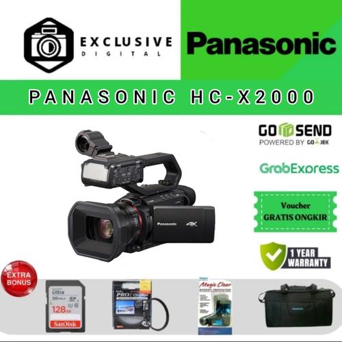 Jual PANASONIC HC-X2000 UHD 4K PROFESSIONAL CAMCORDER / PANASONIC HC ...