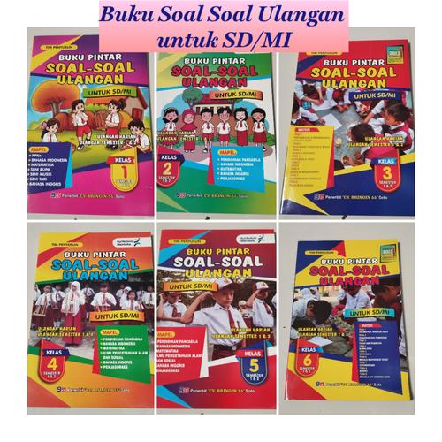 Jual Buku Pintar Soal Soal Ulangan SD/MI Kelas 1 2 3 4 5 6 KuMer - B55 - Kelas 6 - Kota ...