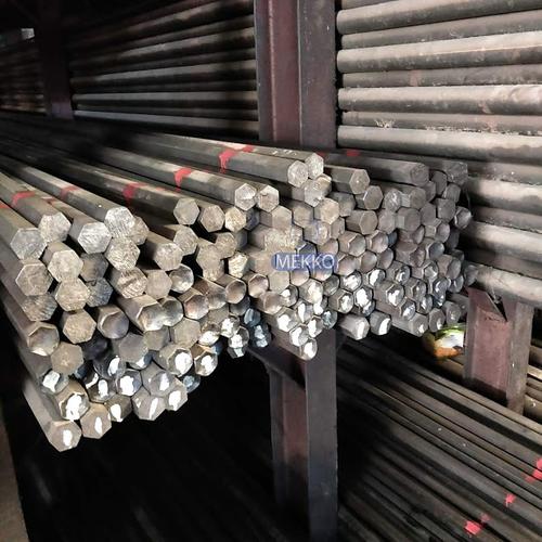 Jual AS Besi Baja Batangan Segi 6 Tanamas CDB SGD400D Hexagonal Bar 6m ...