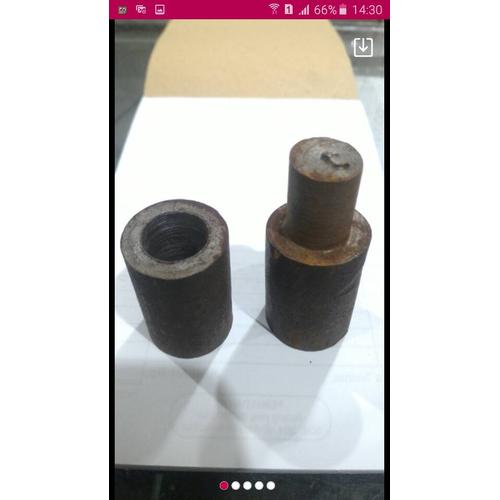 Jual engsel las bubut bulat besar 1/2" in inch inci ( 12mm ) panjang ...