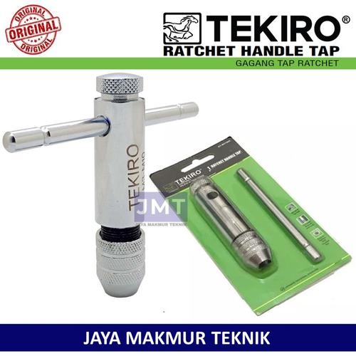 Jual TEKIRO Handle Tap Ratchet M3-M10 Handel Tap Racet M5-M12 Gagang ...