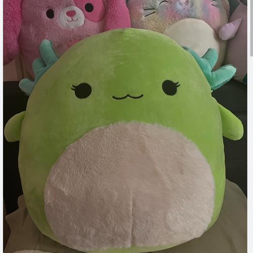 Jual Super Giant Squishmallows Green Axolotl Mipsy 50cm original 20 ...