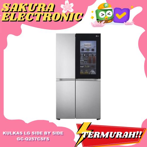 Jual KULKAS LG SIDE BY SIDE INVERTER GC-Q257CSFS /INSTAVIEW - Jakarta Barat - SAKURA ELECTRONIC ...