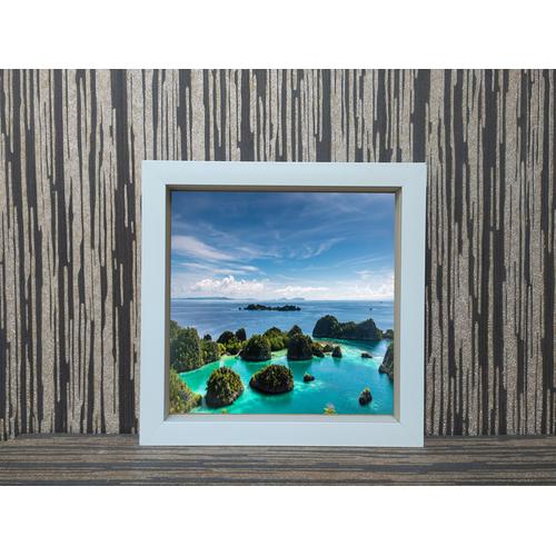 Jual BINGKAI 3D,30x30cm',rongga 3cm fiber - Gold - Kota Tangerang ...