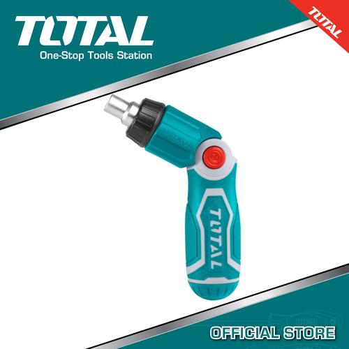Jual TOTAL RATCHET SCREWDRIVER/OBENG RATCHET SET 13 IN 1 TACSD30136 ...