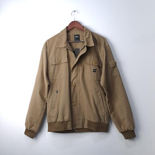 Jual Jaket Pria wolv Aero Flight Jaket Pria Kasual Military - army, XL ...