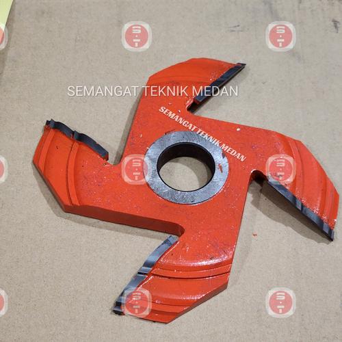 Jual 3155 MATA PISAU PROFIL ROUTER DUDUK BUNGA SPINDLE KAYU 7" 3155 ...