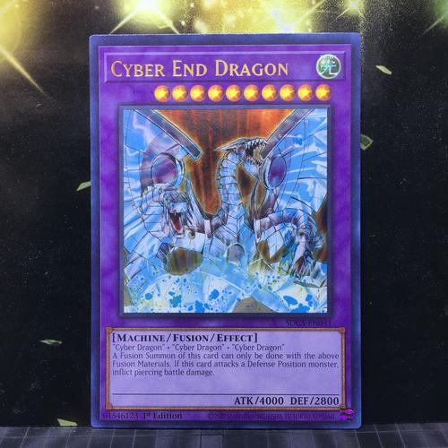 Jual Yugioh Cyber End Dragon (Image Bleed) - US Print SDCS ultra rare ...