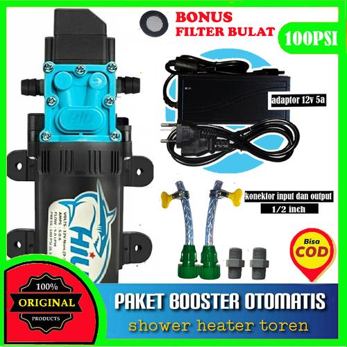 Jual PAKET POMPA BOOSTER SHOWER WATER HEATER OTOMATIS - HIU NONDRAT ...