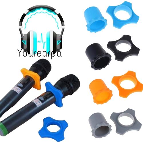Jual Set Ring Mic Karet Cincin Gelang Pelindung Microphone /Busa ...