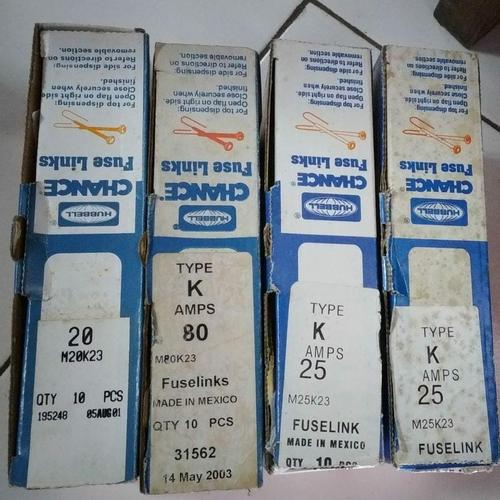 Jual Fuse Link AB CHANCE Type KA 20A Hubbell M20K23 20 Ampere - Kota ...
