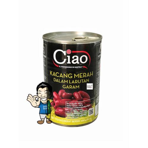 Jual Ciao Red Kidney Beans- Kacang Merah Kaleng 400 g - Jakarta Barat ...