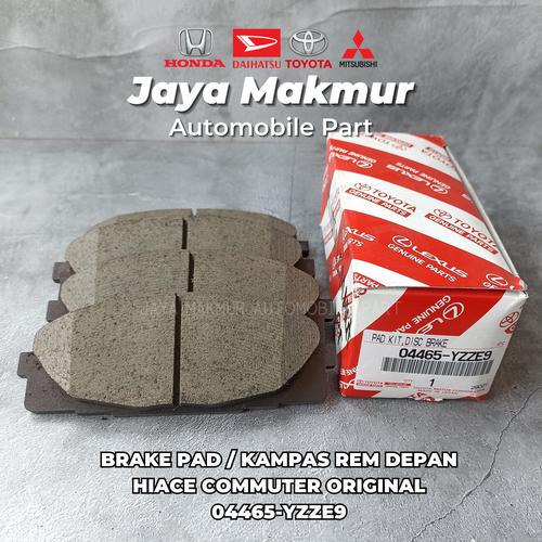 Jual Brake Pad Kampas Rem Depan Hiace Commuter 04465-YZZE9 Original ...