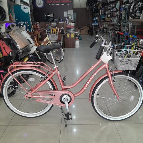 Jual SEPEDA CITY BIKE POLYGON LOVINA 24 ALLOY 7 SPEED VBRAKE - Kota ...
