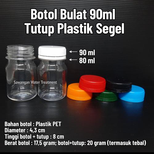 Jual Botol plastik 90 ml / Botol 90ml / botol tablet 90 ml/ botol ...