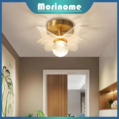 Jual Lampu plafon ceiling minimalis akrilik kristal bentuk kupu-kupu ...